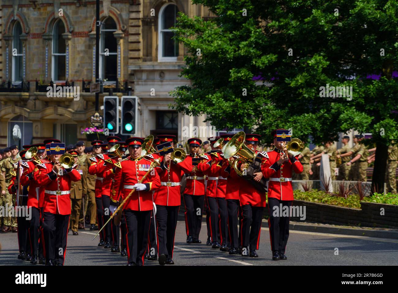 The british army band catterick hi-res stock photography and images - Alamy