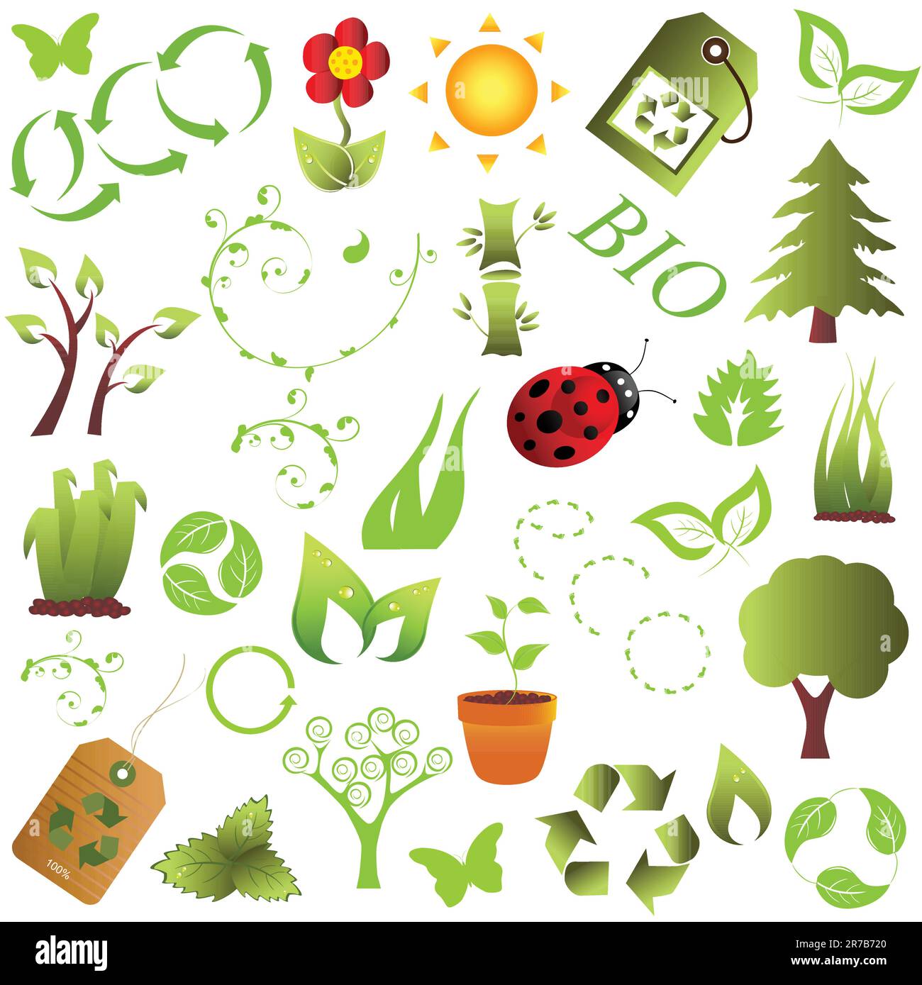 Clipart illustration environment hi-res stock photography and images ...