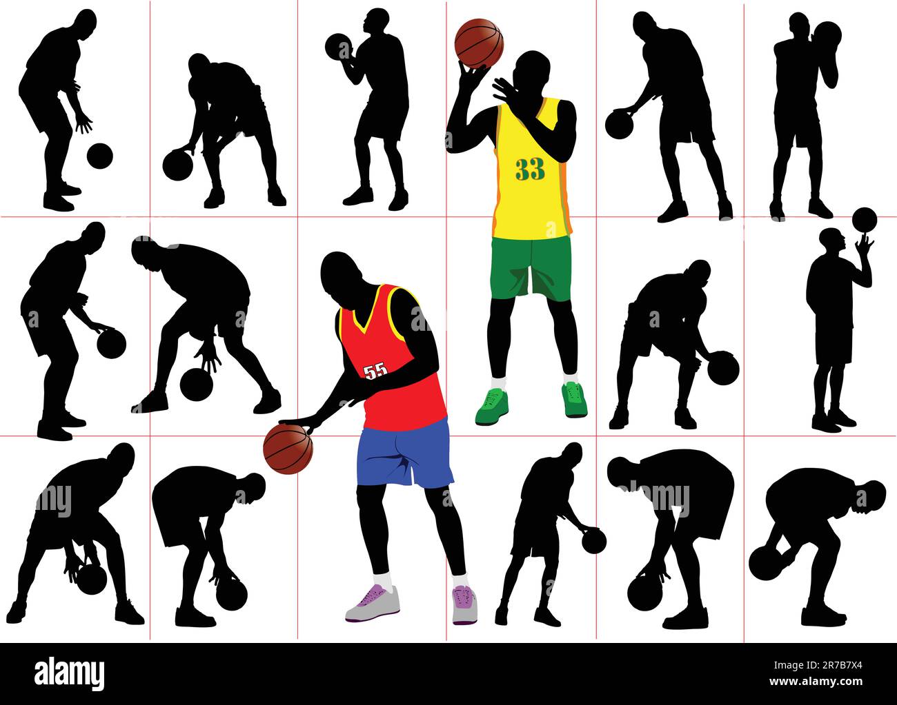 Basketball poster. Vector illustration Stock Vector Image & Art - Alamy