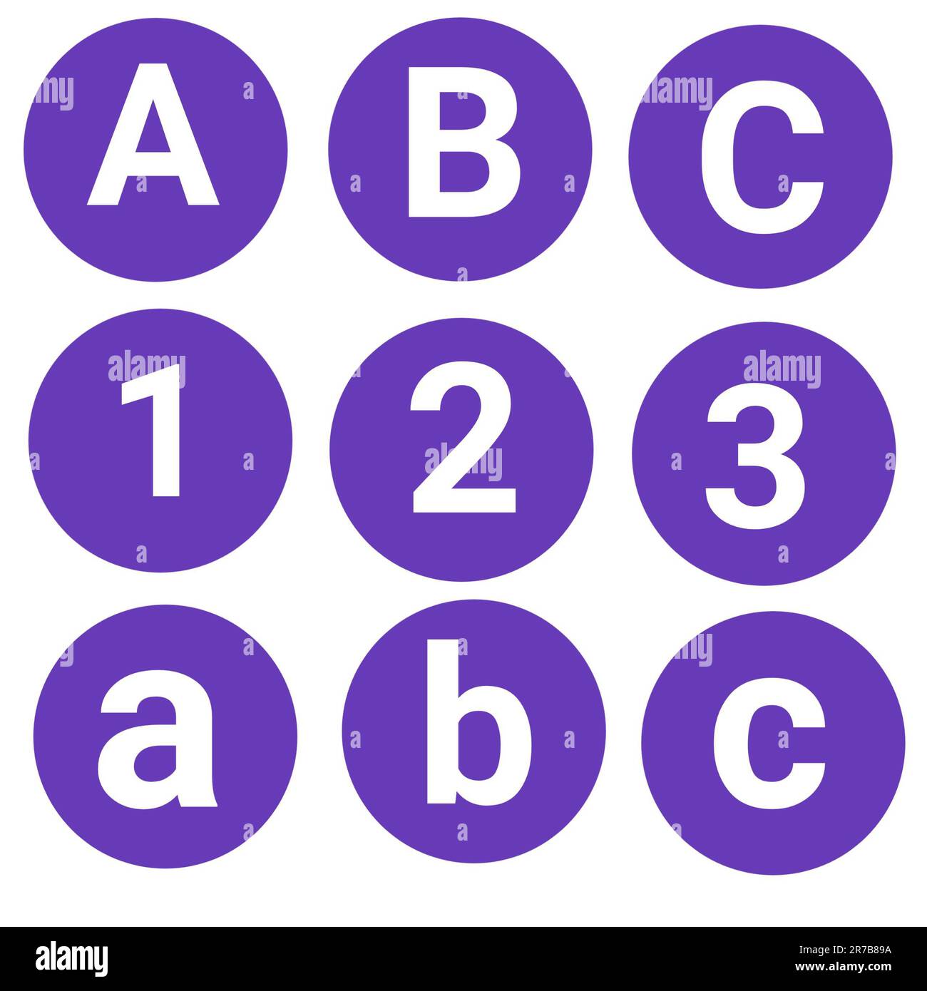 Graffiti font number alphabet page Cut Out Stock Images & Pictures - Alamy