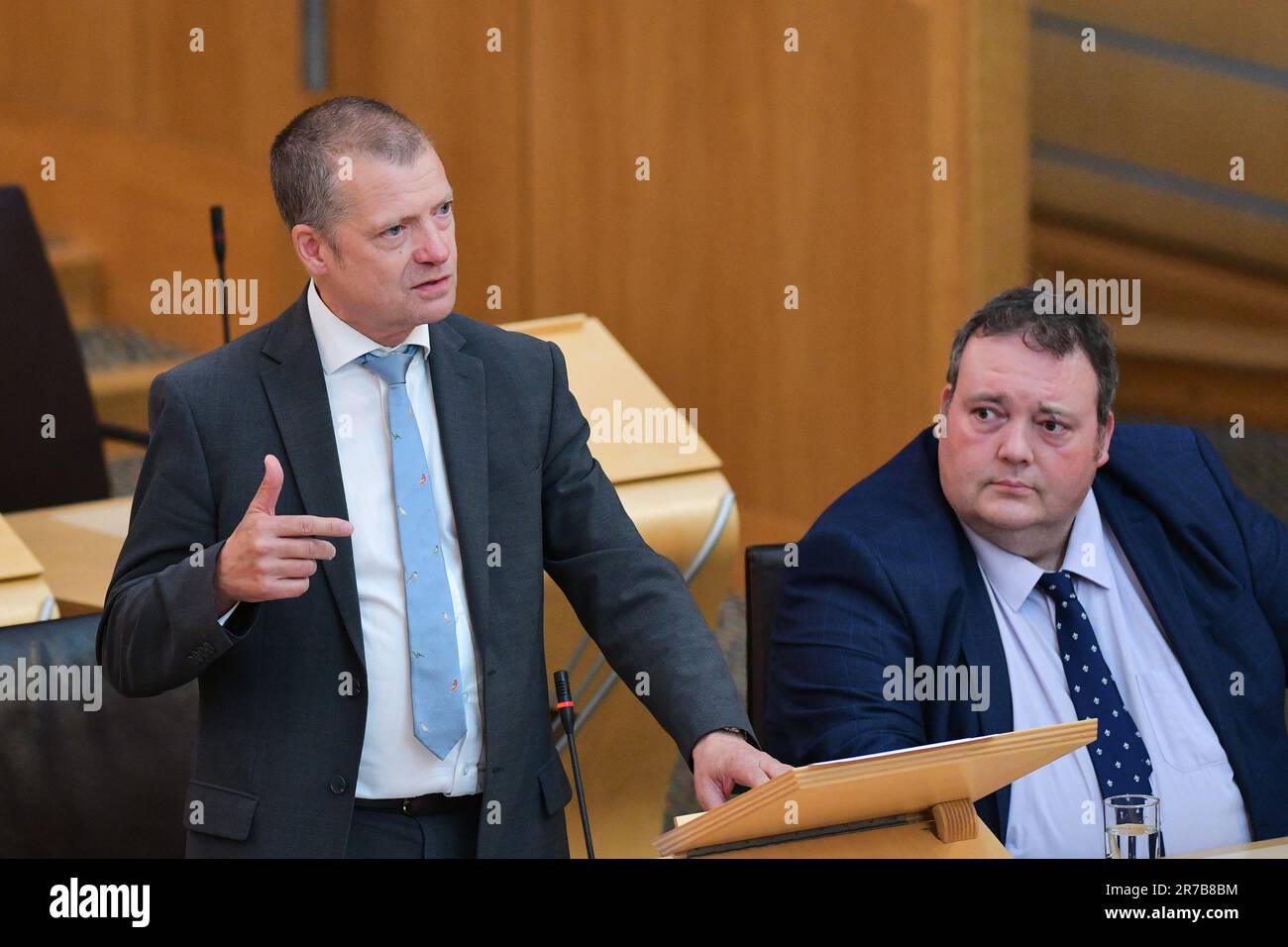 Edinburgh Scotland, UK 14 June 2023. Graham Simpson at the Scottish ...