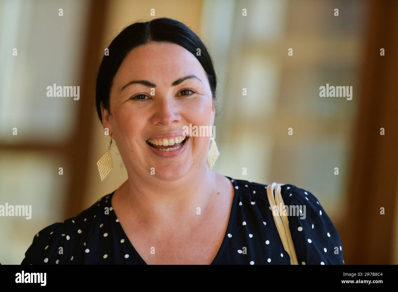 Edinburgh Scotland, UK 14 June 2023. Monica Lennon at the Scottish ...