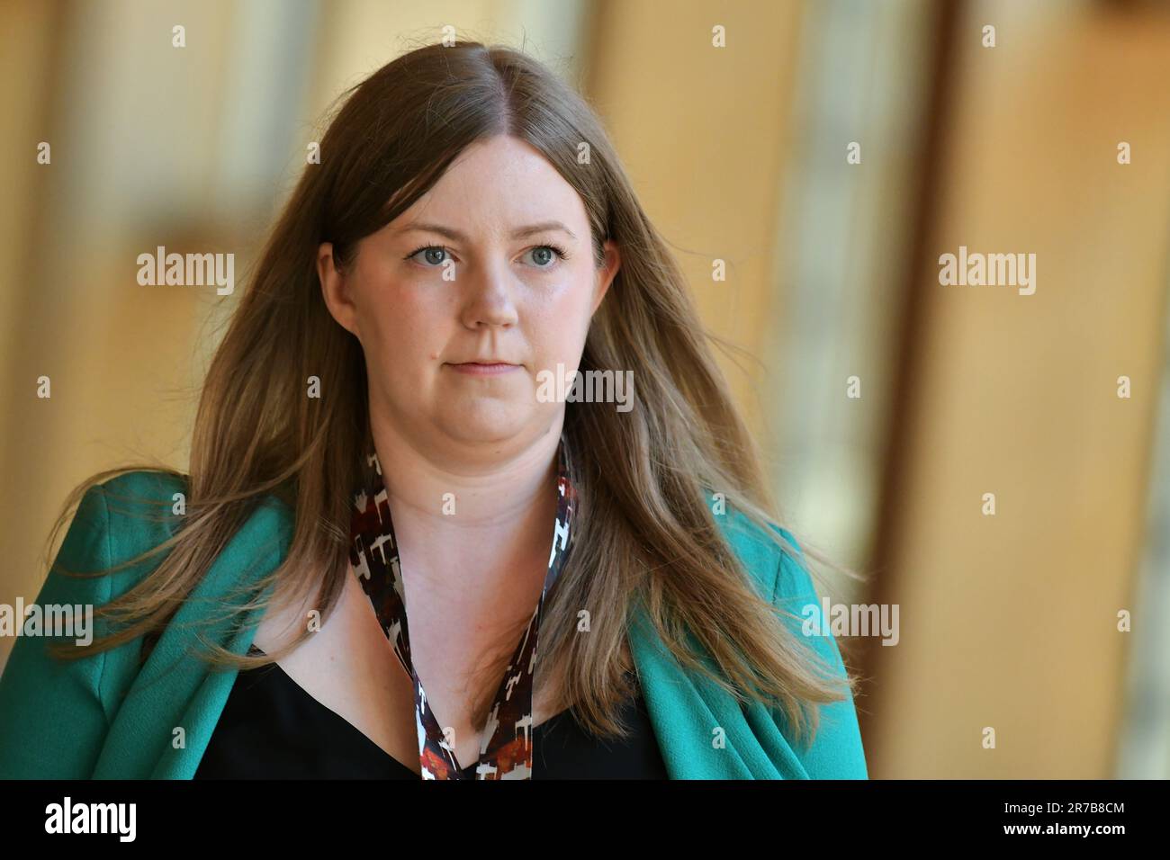 Edinburgh Scotland, UK 14 June 2023. Gillian Mackay at the Scottish ...
