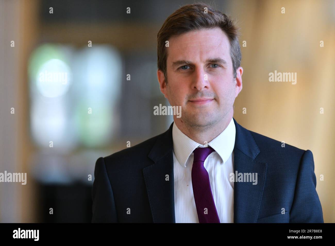 Edinburgh Scotland, UK 14 June 2023. Daniel Johnson at the Scottish ...