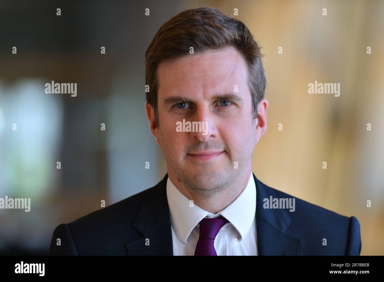 Edinburgh Scotland, UK 14 June 2023. Daniel Johnson at the Scottish ...