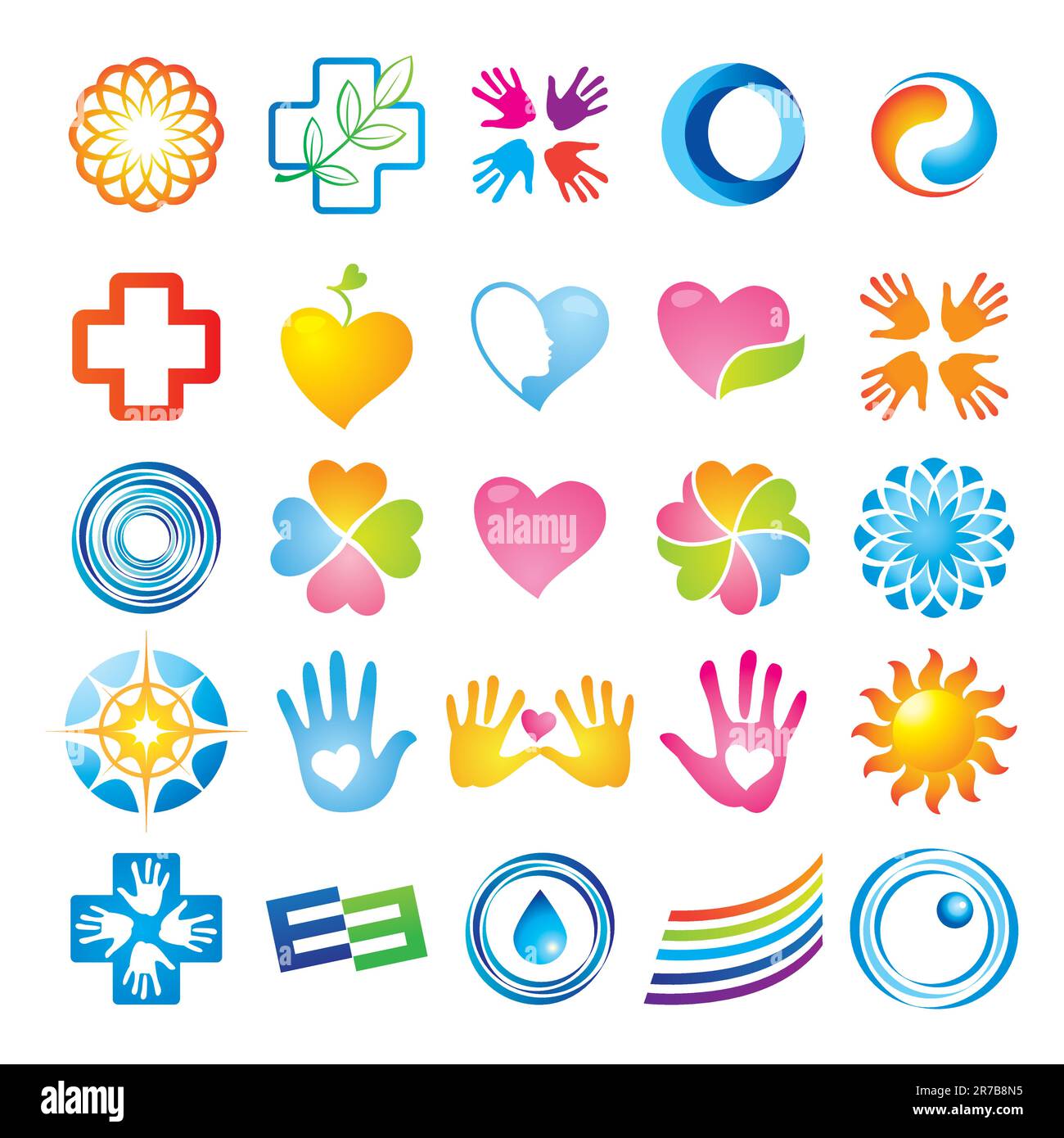 Set of corporate branding templates. Just place your own brand name ...