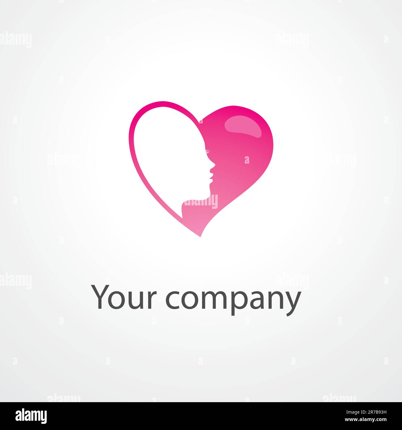 template for the sign of beauty Stock Vector Image & Art - Alamy