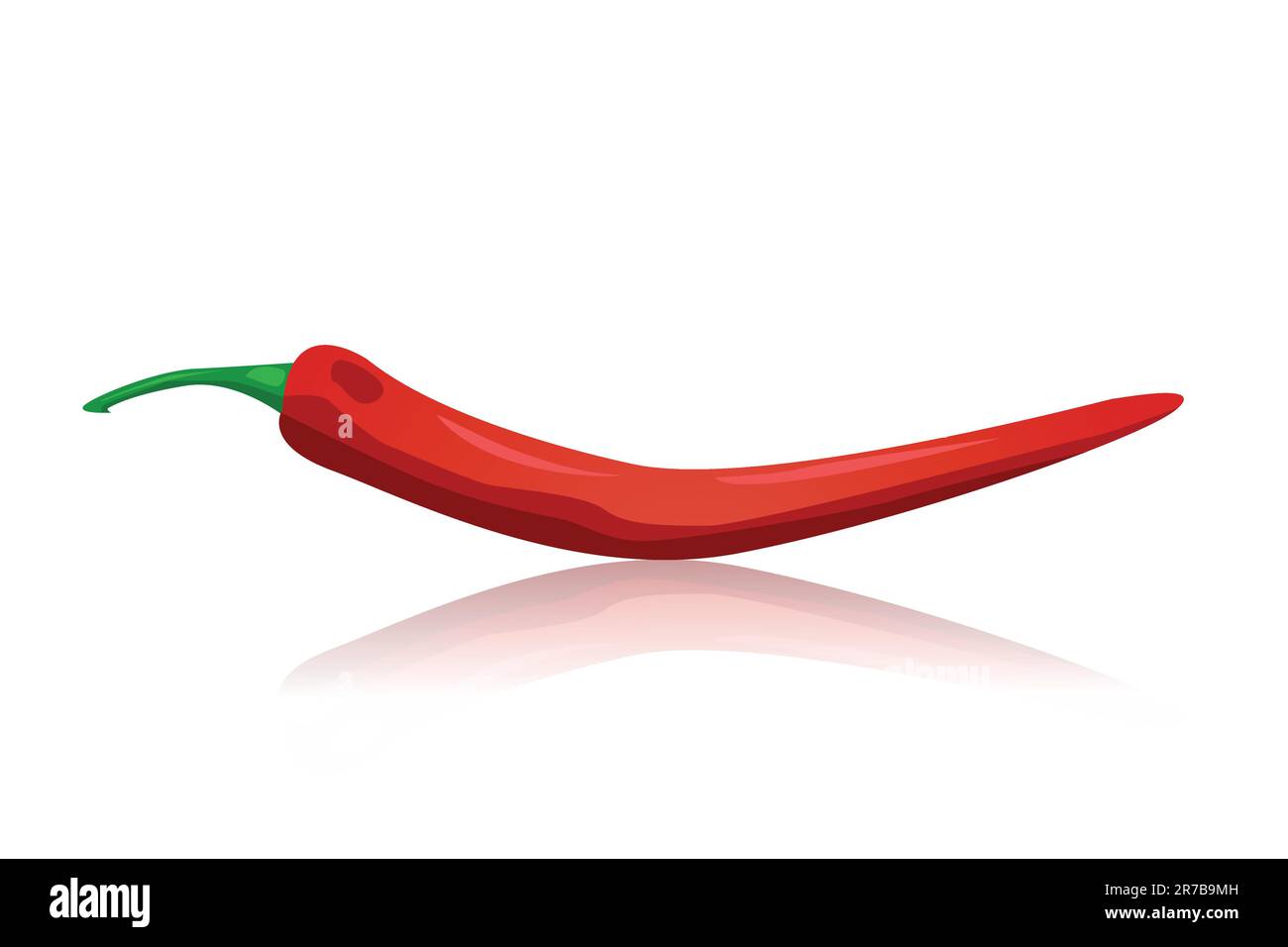 red chili peppers vector Stock Vector Image & Art - Alamy