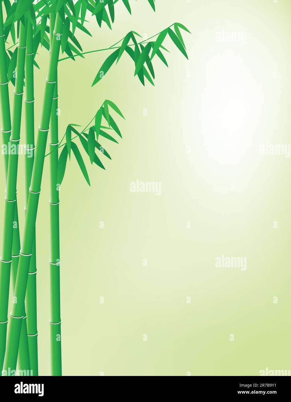 Bamboo tree background Stock Vector Image & Art - Alamy