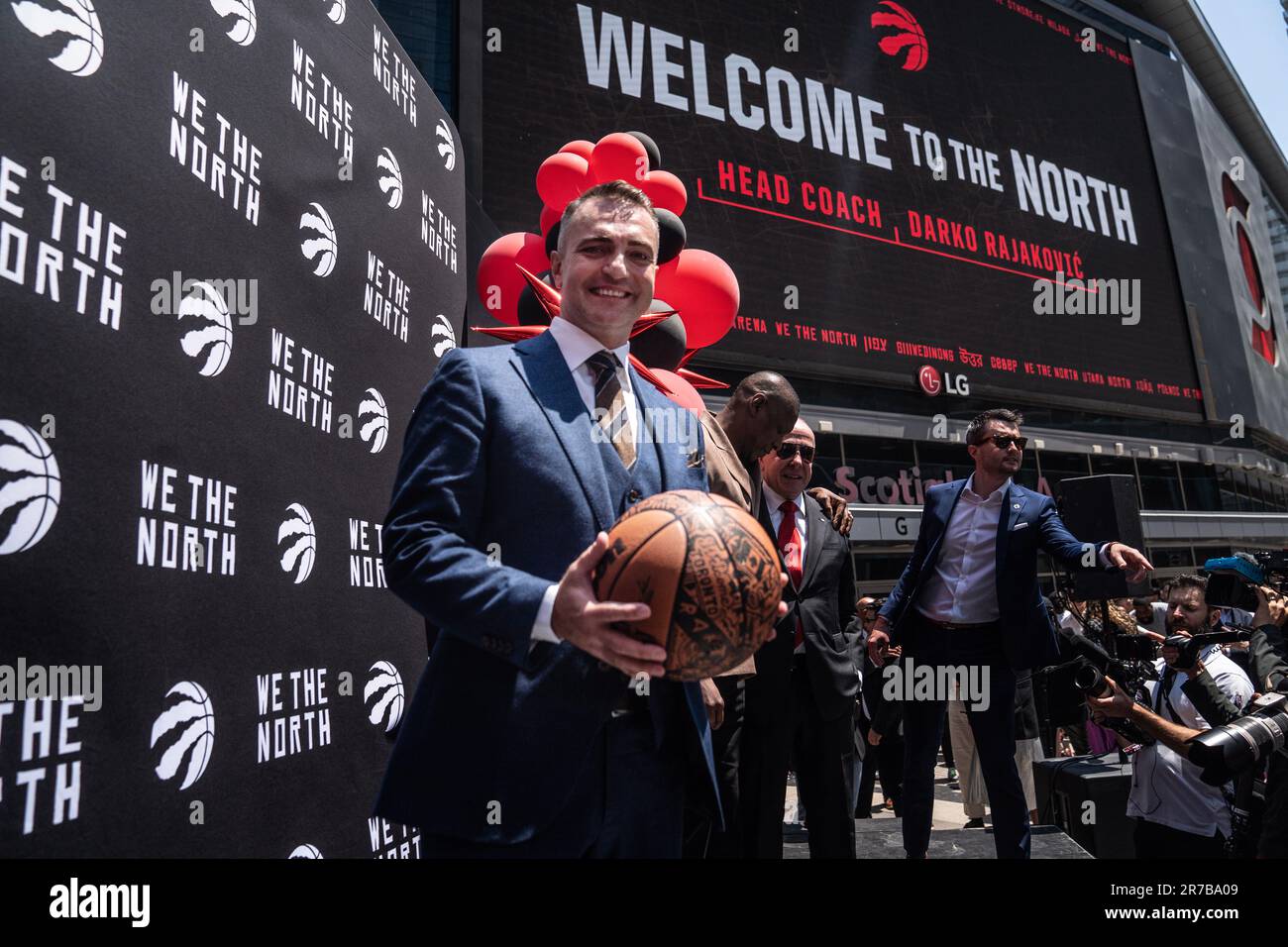 Toronto, Canada. 13th June, 2023. Toronto Raptors newly-appointed head ...
