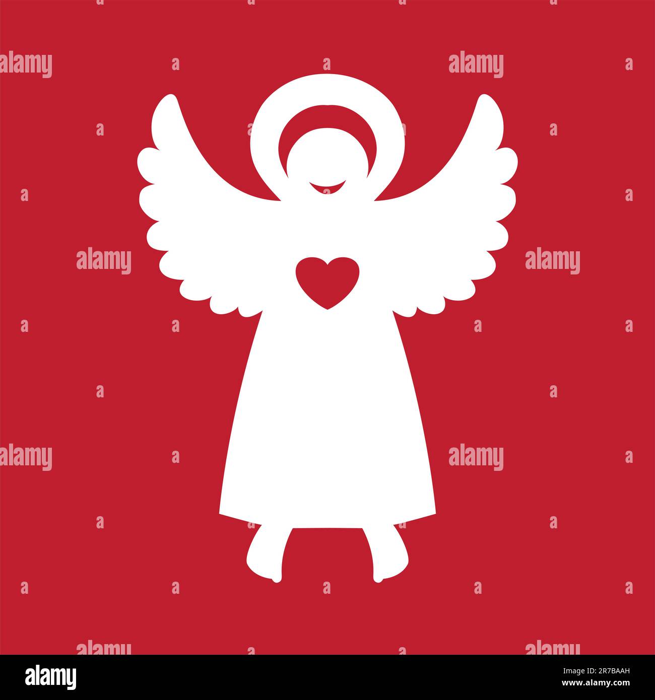 Child angel Stock Vector Images - Alamy