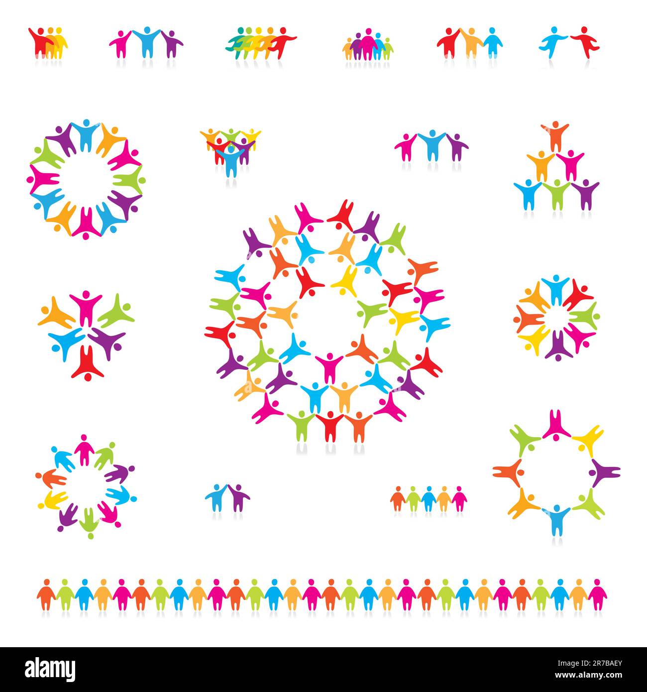 Competitive team Cut Out Stock Images & Pictures - Alamy