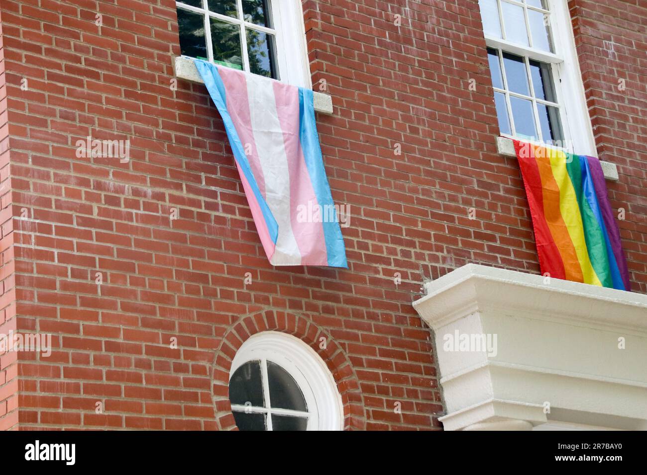 New York University shows support during Pride Month with Pride banners ...