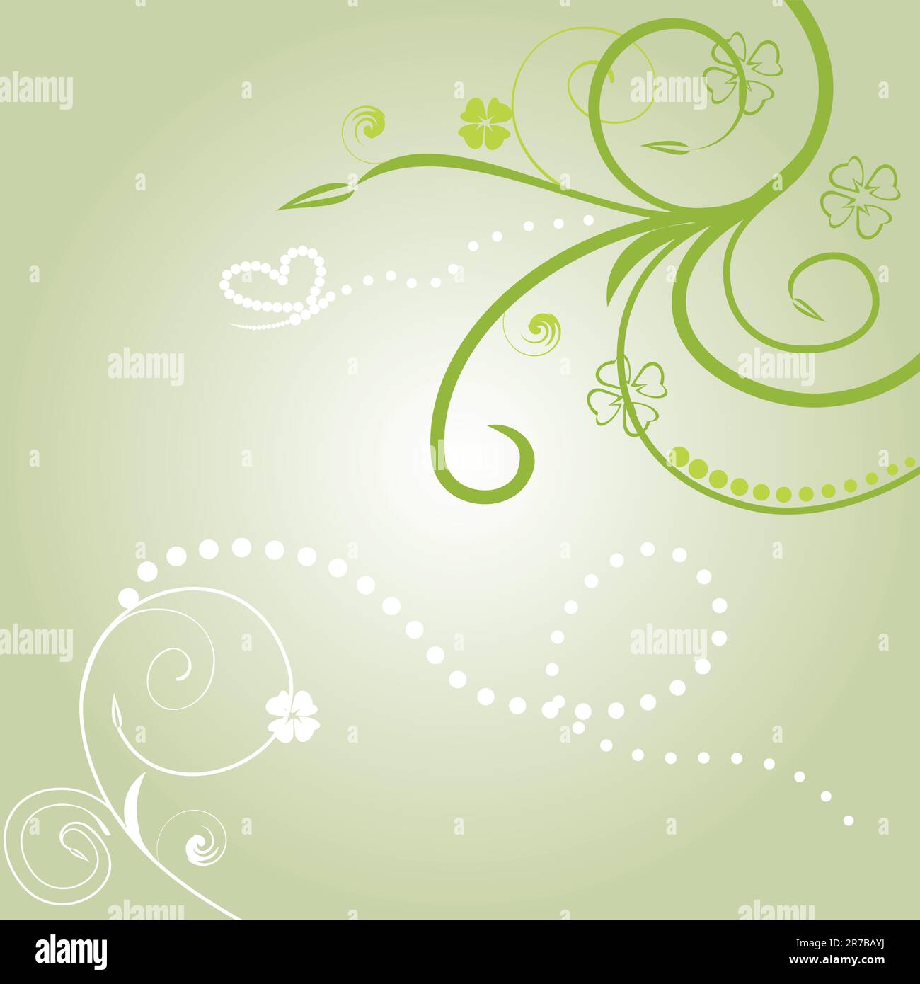 Vector beautiful floral background for design Stock Vector Image & Art ...