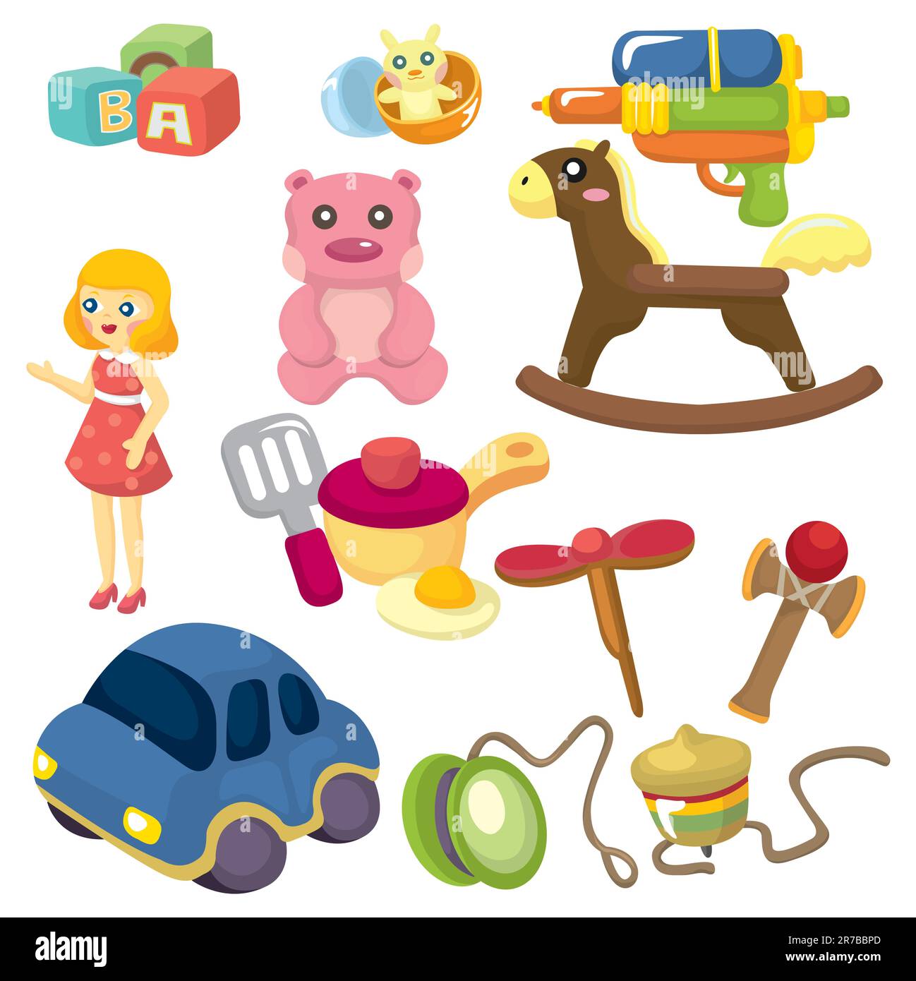 cartoon baby toy icon Stock Vector Image & Art - Alamy