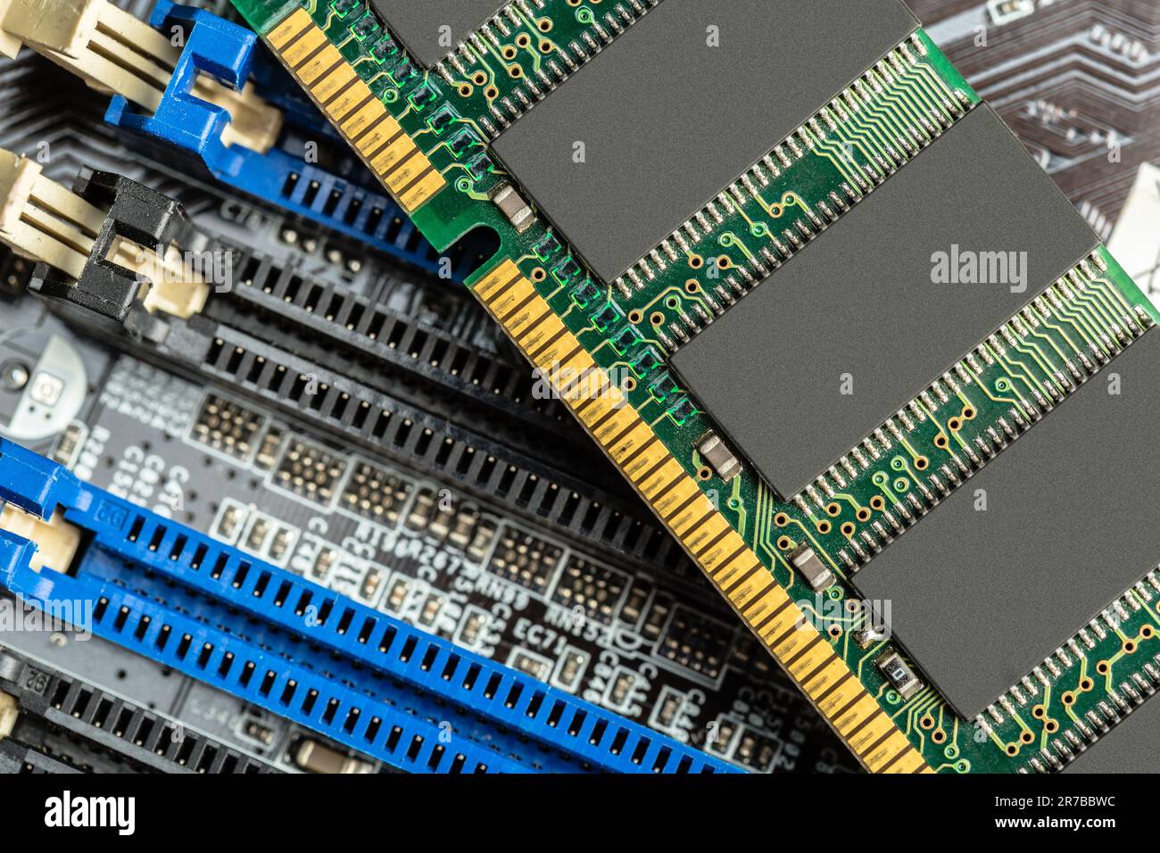 Computerchip, Technology and Electronics Industry Stock Photo - Alamy