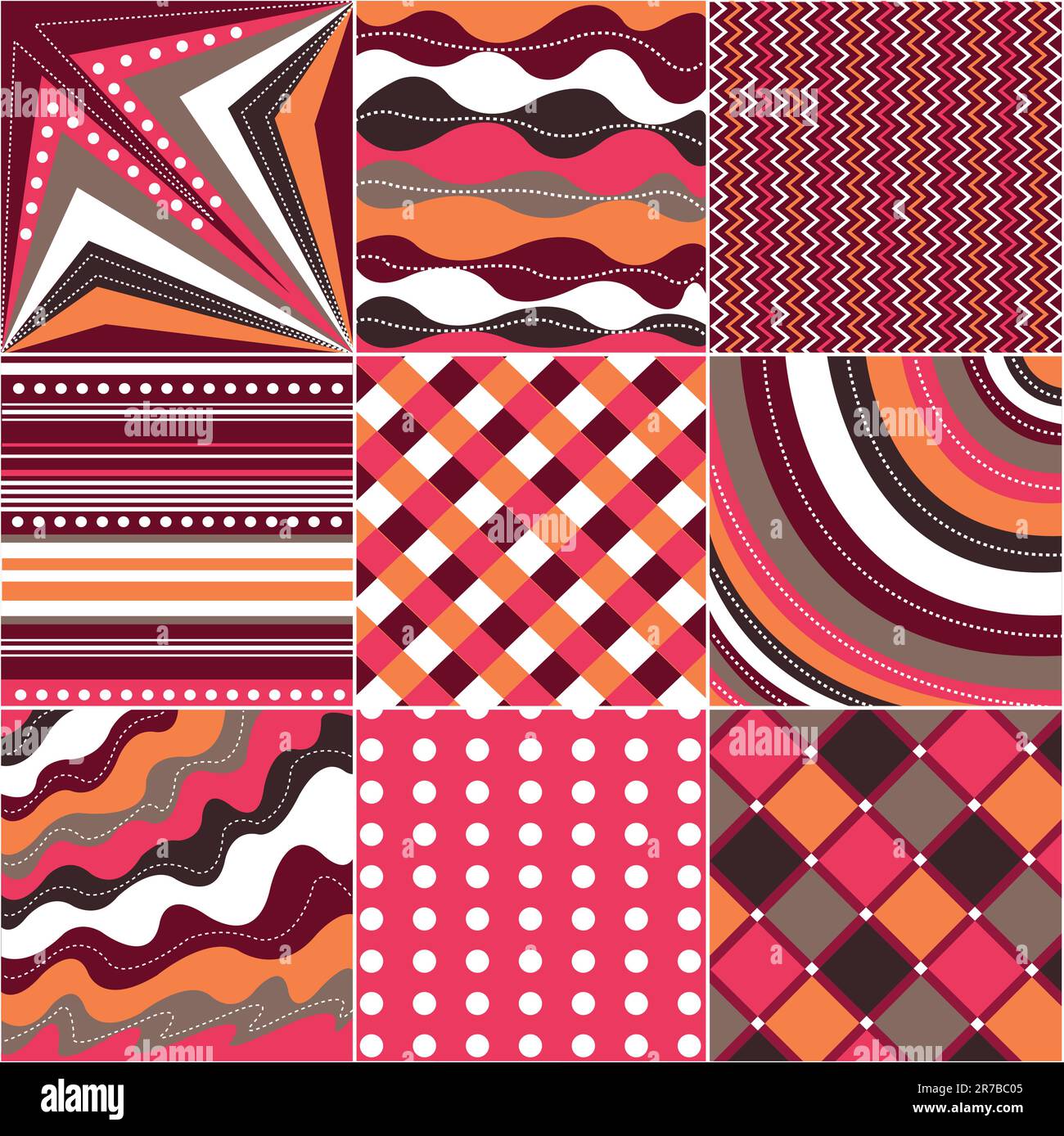 Present fabric texture plaid Stock Vector Images - Alamy