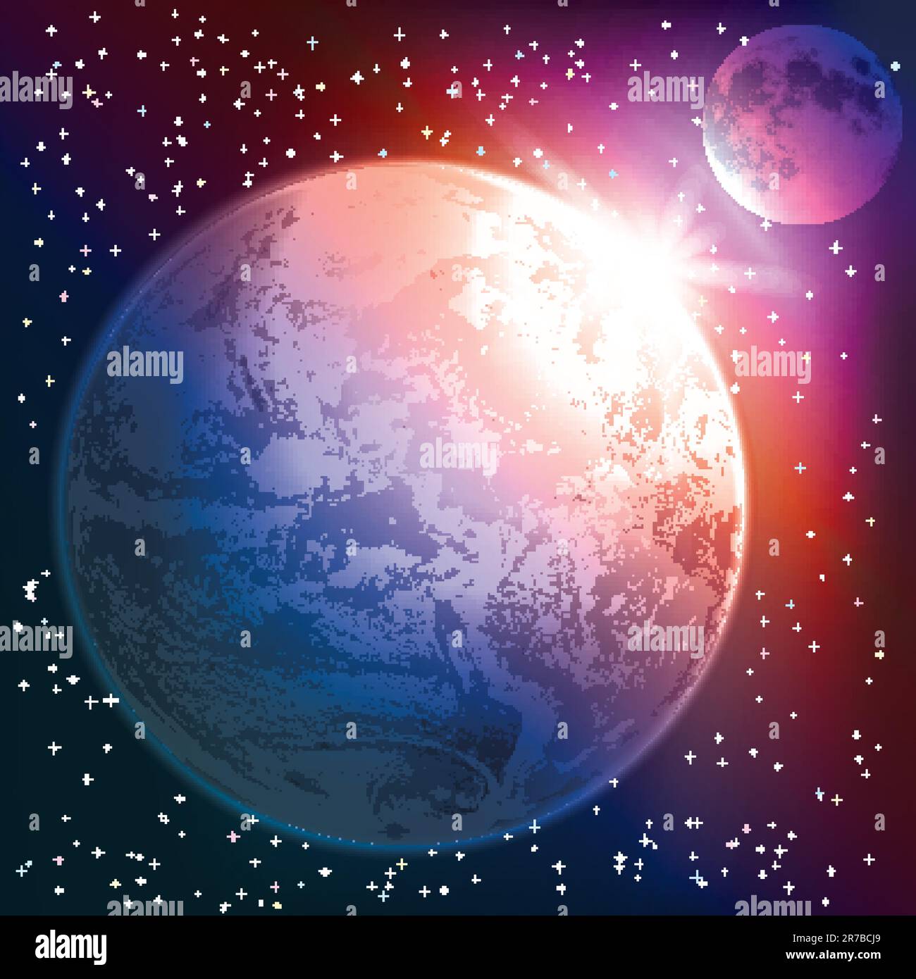 Nebula detail Stock Vector Images - Alamy