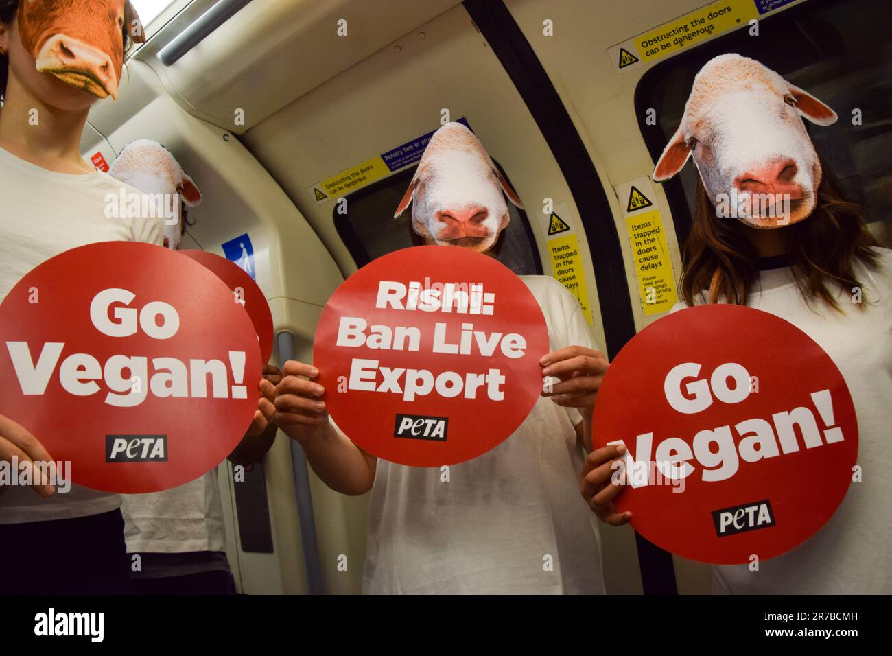 London, UK. 14th June, 2023. PETA (People for the Ethical Treatment of ...