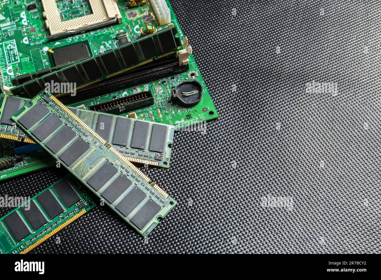 Computerchip, Technology and Electronics Industry Stock Photo - Alamy