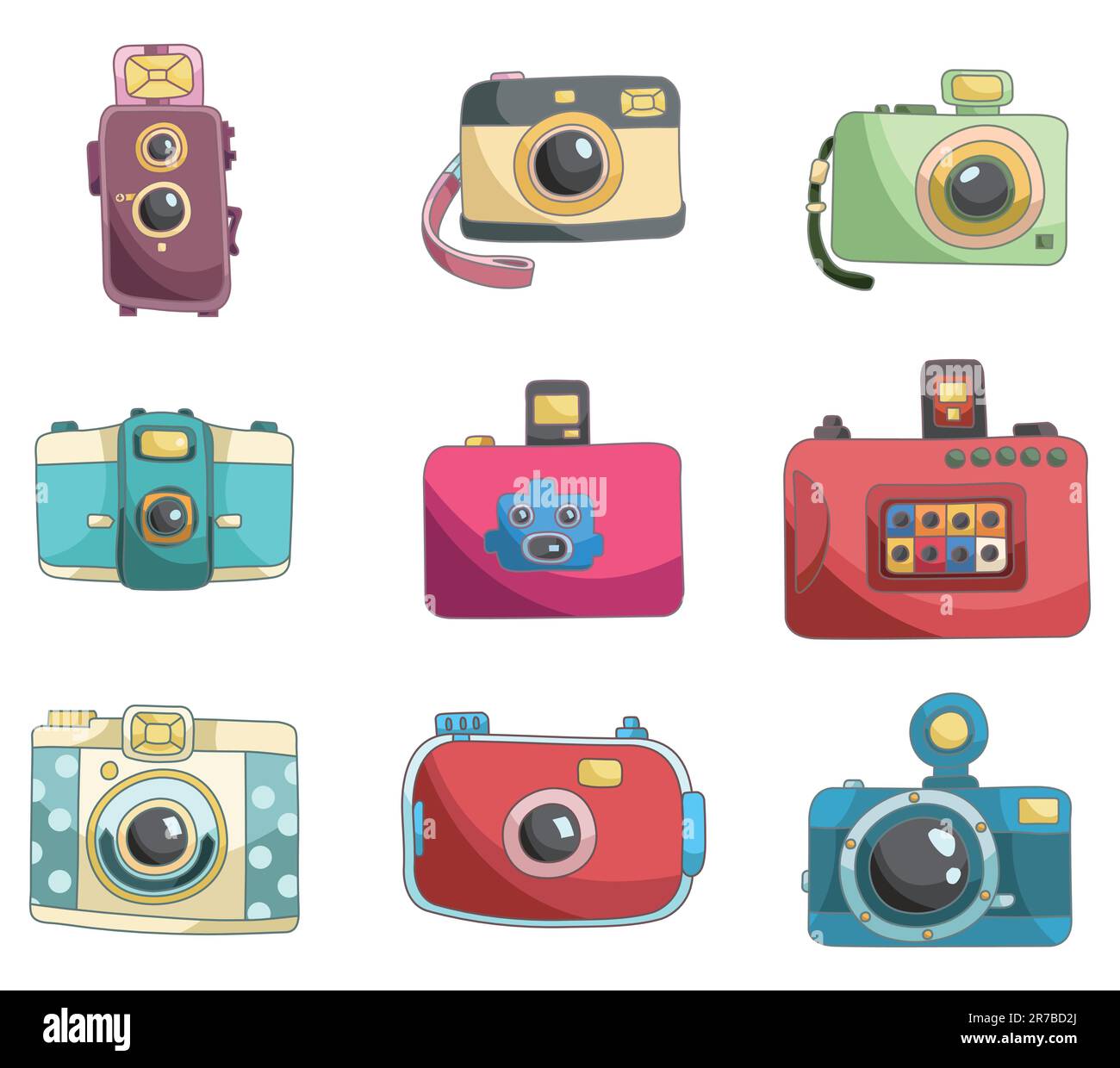 cartoon camera icon Stock Vector Image & Art - Alamy
