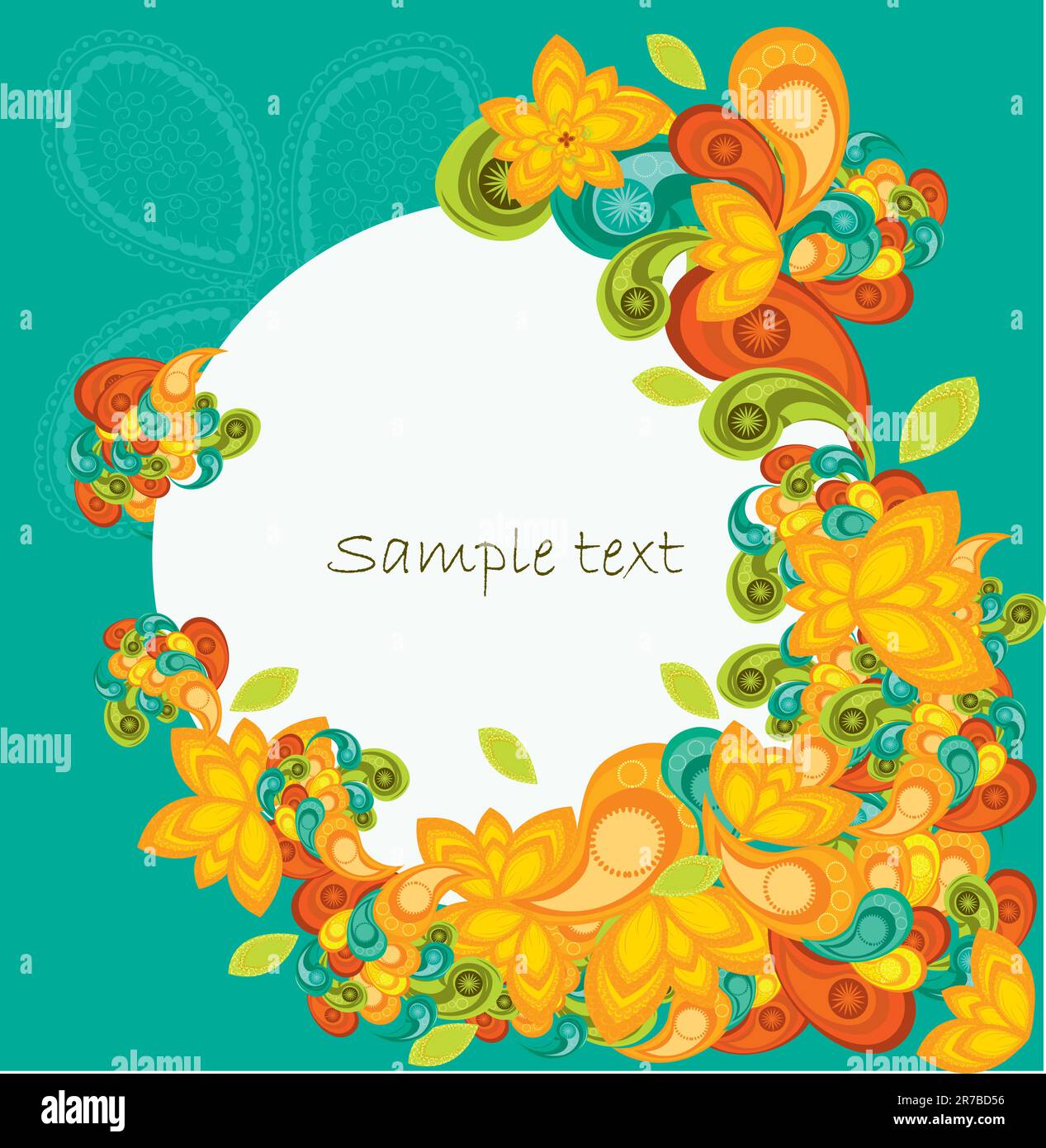 Paisley cloth Stock Vector Images - Alamy