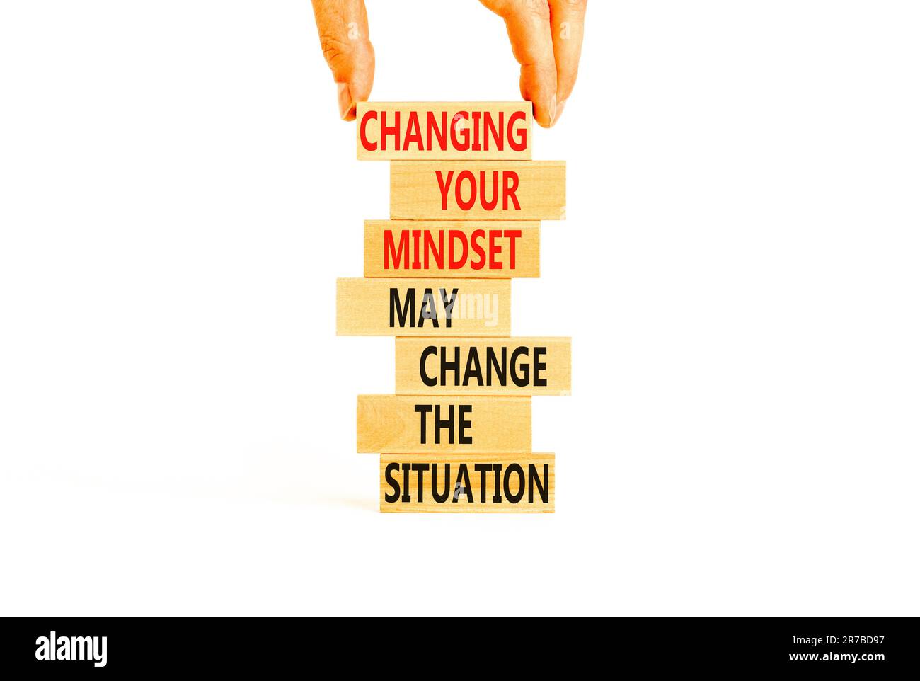 Changing mindset symbol. Concept words Changing your mindset may change ...