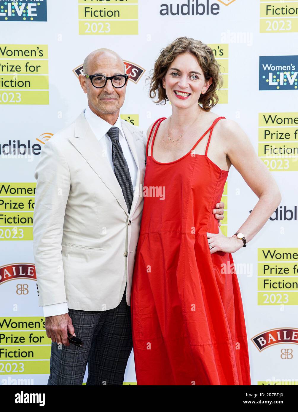 EDITORIAL USE ONLY Actor Stanley Tucci and his wife Felicity Blunt ...