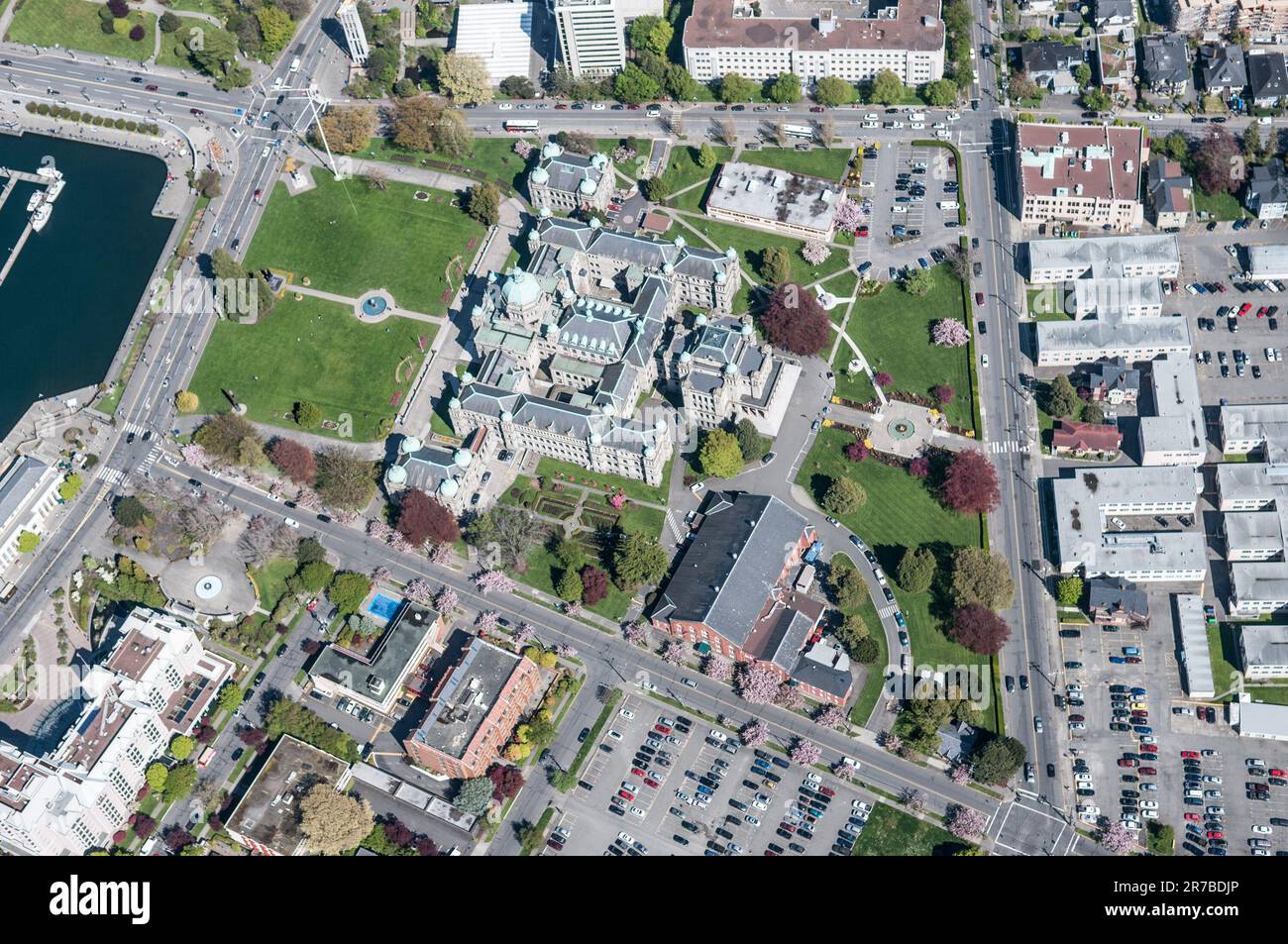 Aerial victoria bc hi-res stock photography and images - Alamy