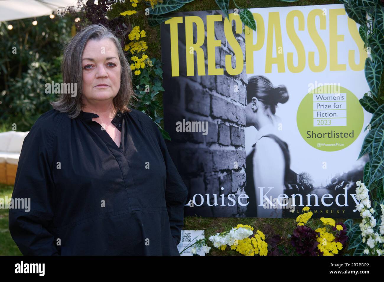 London, UK . 14 June, 2023 . Louise Kennedy author of Tresspasses ...