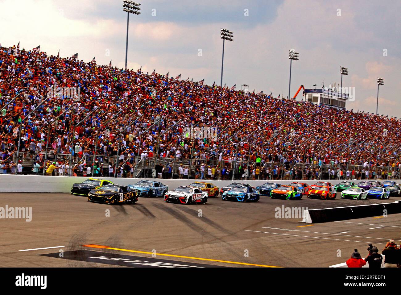 Madison, IL USA - June 4, 2023: World Wide Technology Raceway, NASCAR ...
