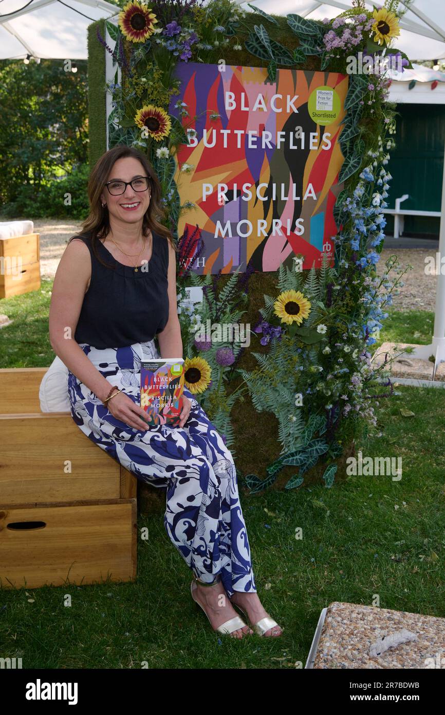 London, UK . 14 June, 2023 . Priscilla Morris author of Black ...