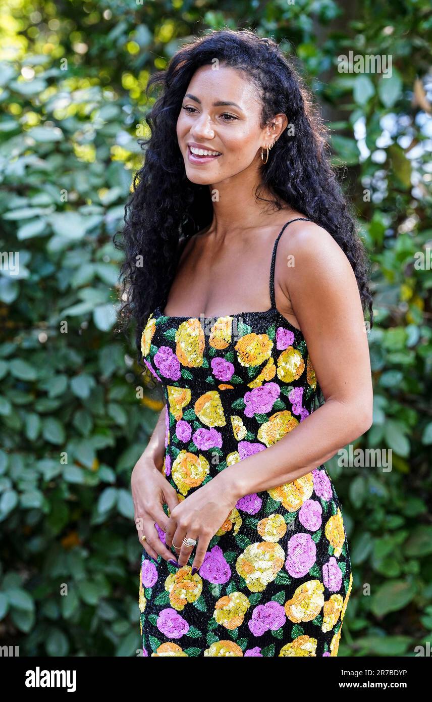 EDITORIAL USE ONLY British radio presenter Vick Hope attends the 2023 ...