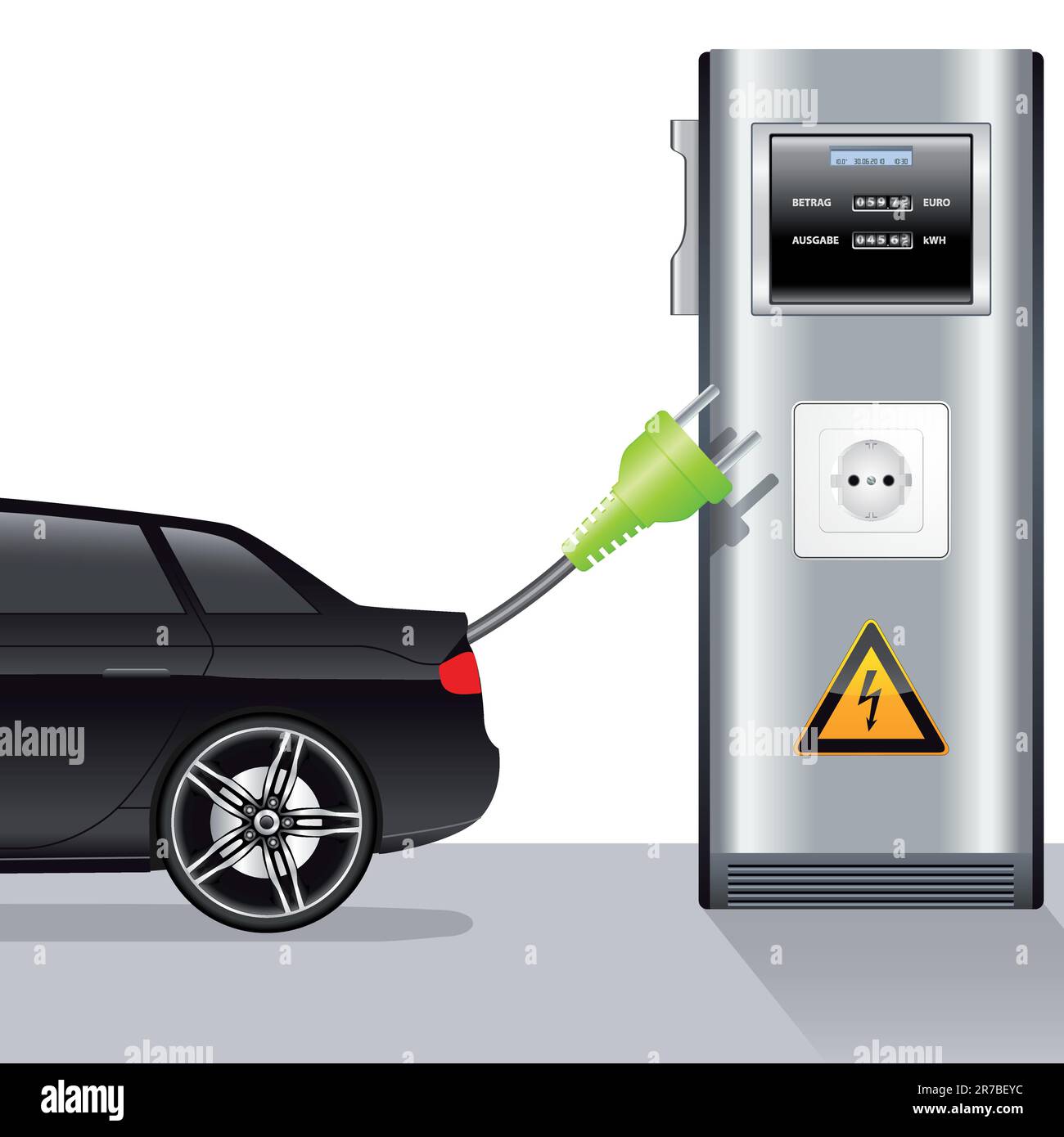Concept car future Stock Vector Images - Alamy