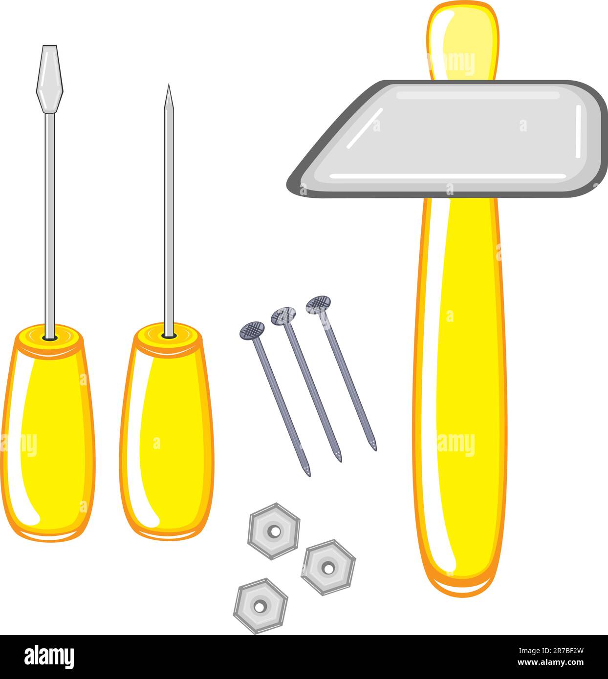 Repair Tools. Illustration on white background Stock Vector Image & Art ...