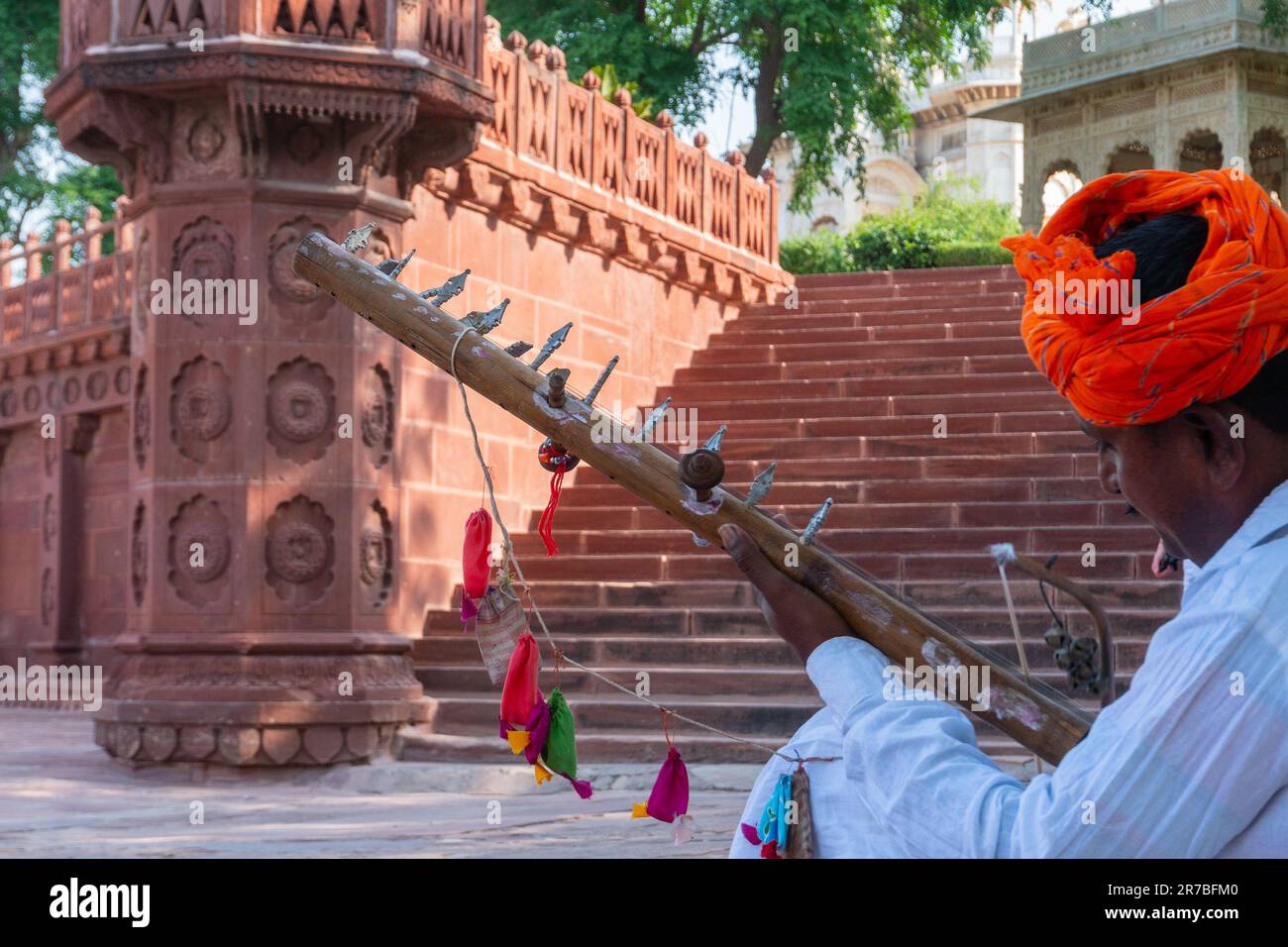 Jodhpur,Rajasthan,India - 18th October 2019 : Rajasthani folk musician ...