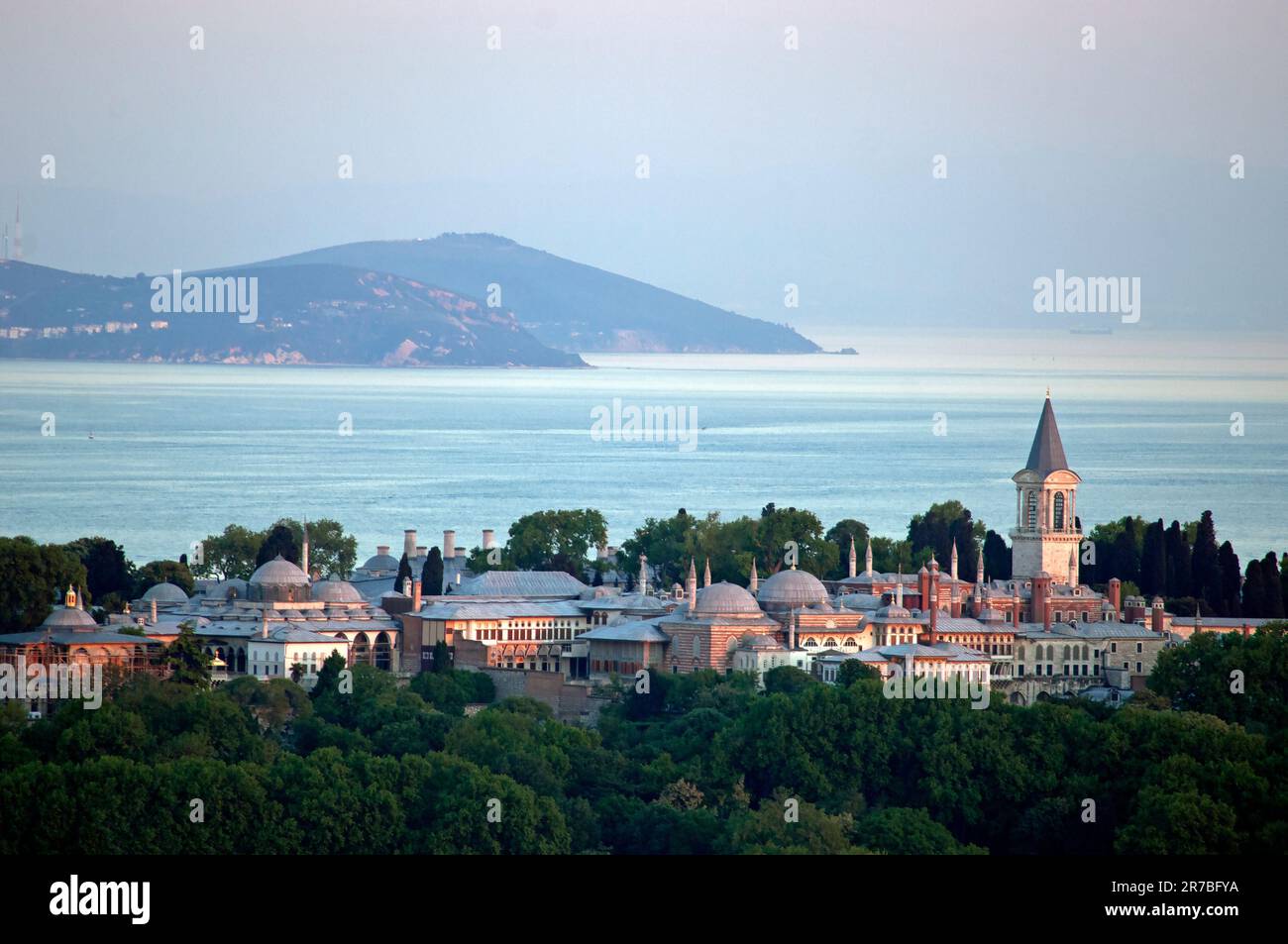 Aerial view of Topkapi Palace, Istanbul, Turkey Stock Photo - Alamy