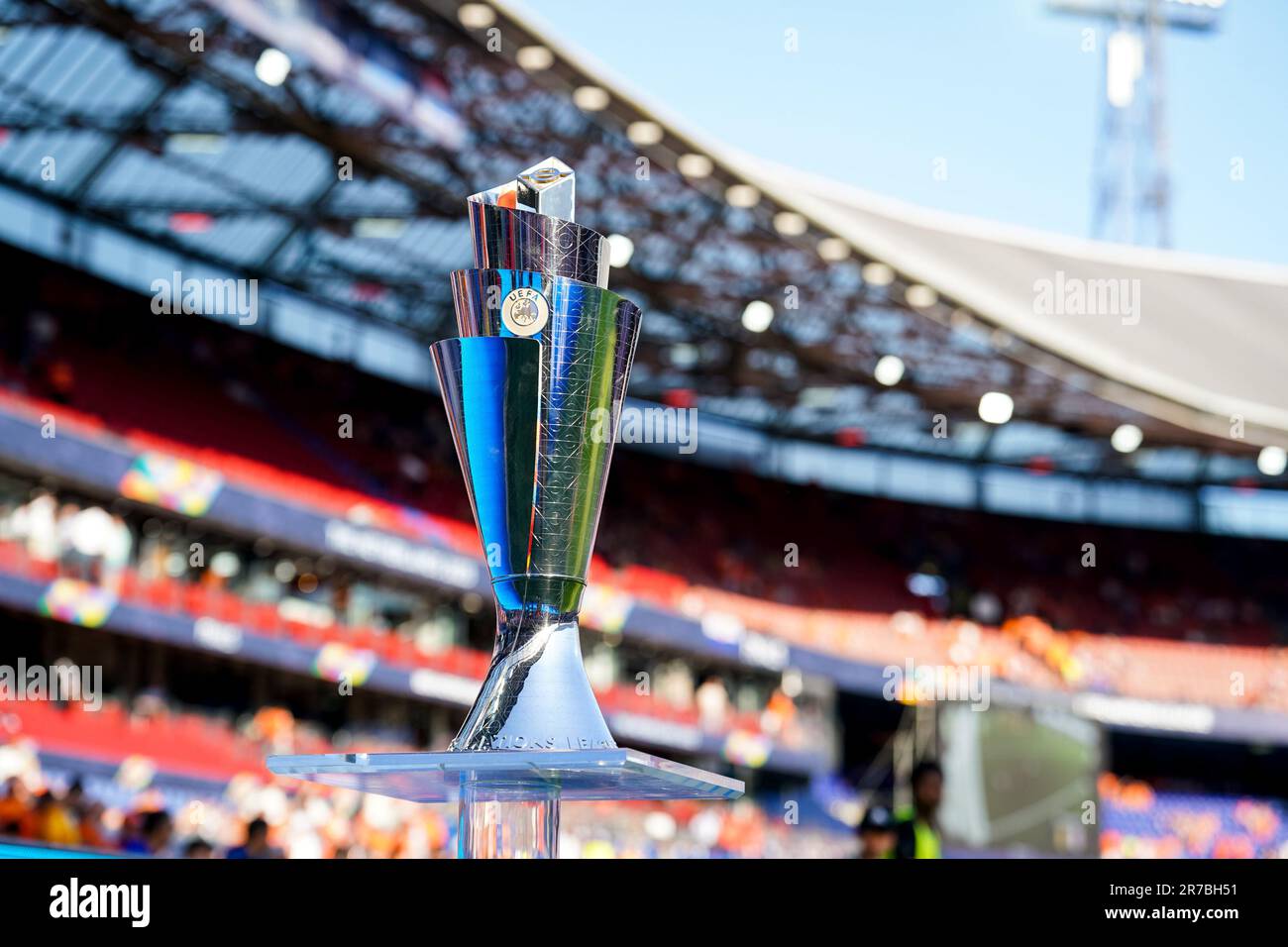 Uefa nations league trophy hi-res stock photography and images - Alamy