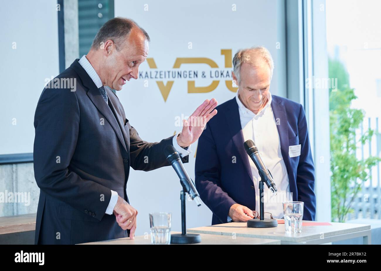 Berlin, Germany. 14th June, 2023. Friedrich Merz, Chairman of the CDU ...