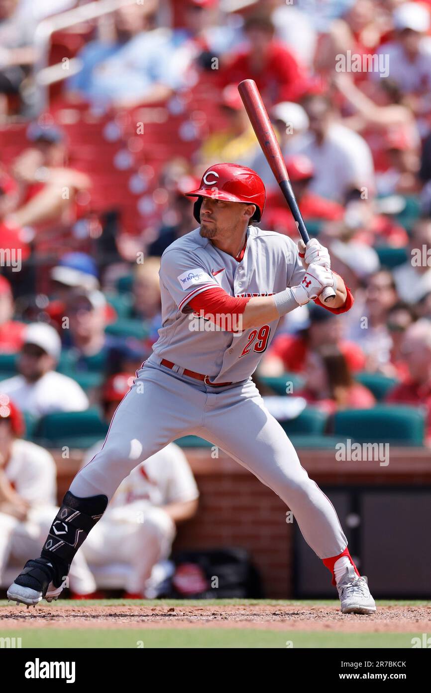 ST. LOUIS, MO - JUNE 10: Cincinnati Reds center fielder TJ Friedl (29 ...