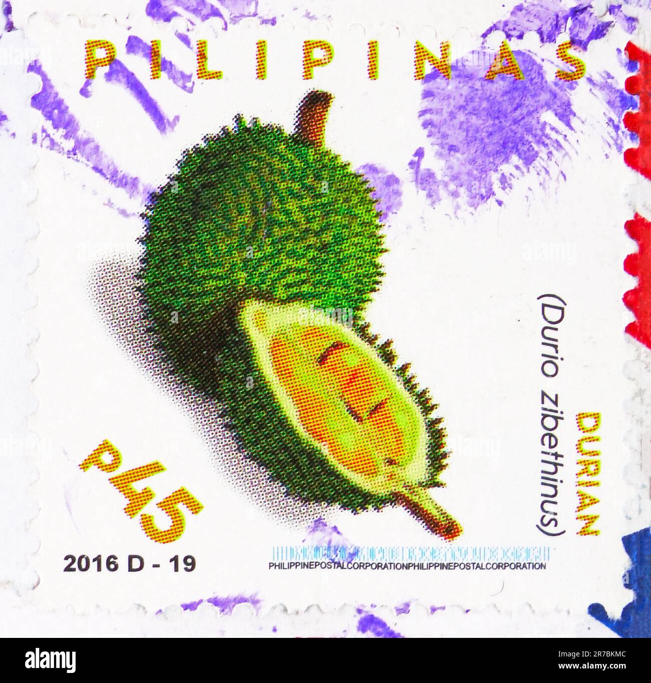 MOSCOW, RUSSIA - JUNE 8 2023: Postage stamp printed on Philippines ...