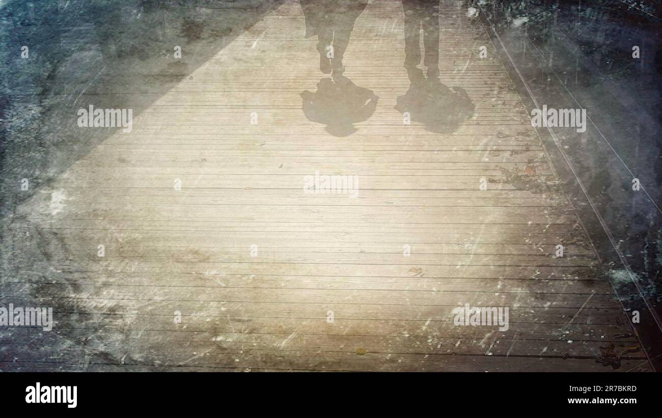 Background graphic resources template of wooden boardwalk walking path ...