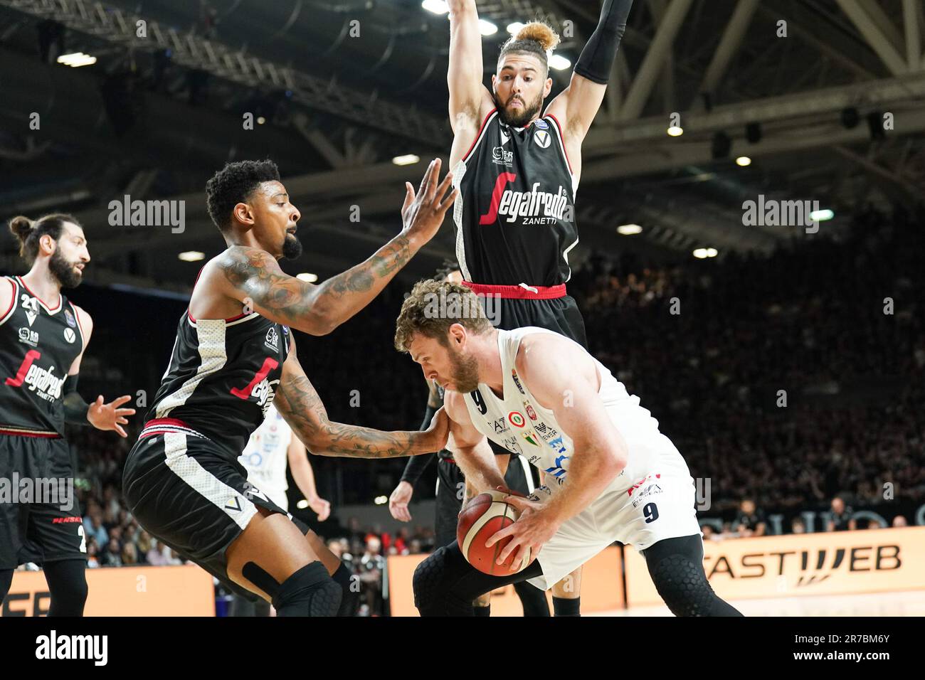 Italy. 14th June, 2023. VIRTUS SEGAFREDO BOLOGNA vs. EA7 EMPORIO ARMANI ...