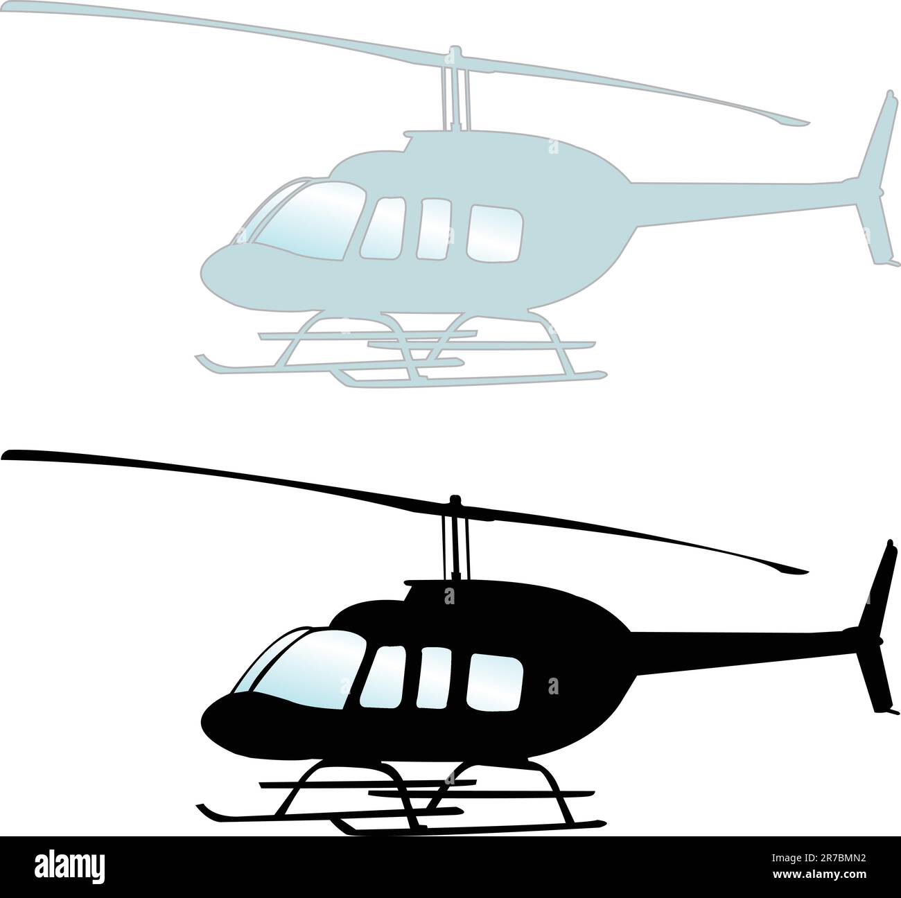 Helicopter clipart hi-res stock photography and images - Alamy
