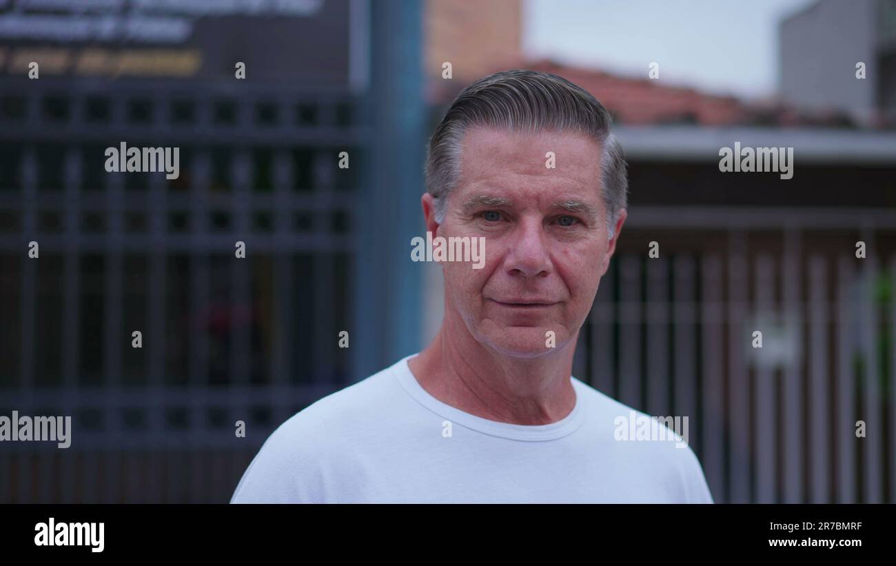 Tracking shot middle aged male hi-res stock photography and images - Alamy