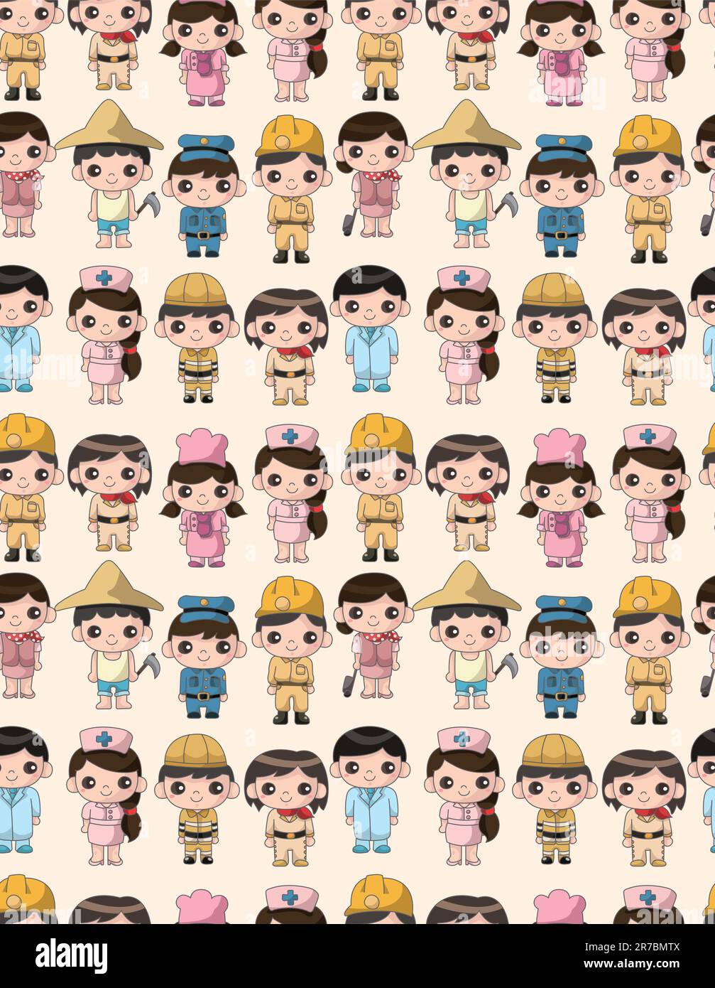 Work pattern Stock Vector Images - Alamy