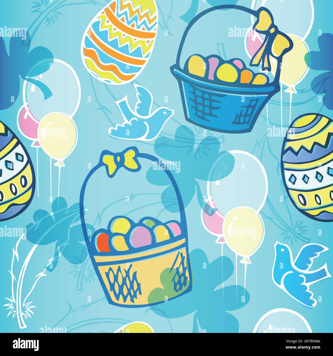 Illustration of abstract easter pattern Stock Vector Image & Art - Alamy