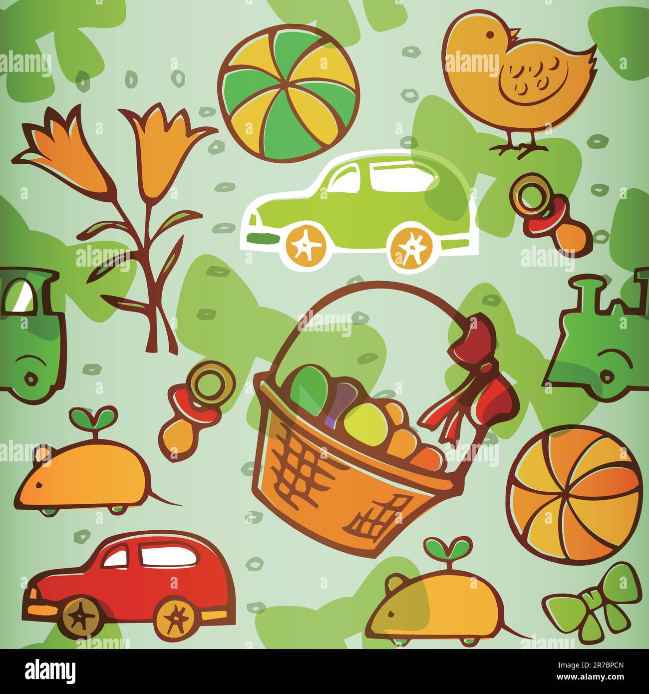 Illustration of abstract easter pattern Stock Vector Image & Art - Alamy