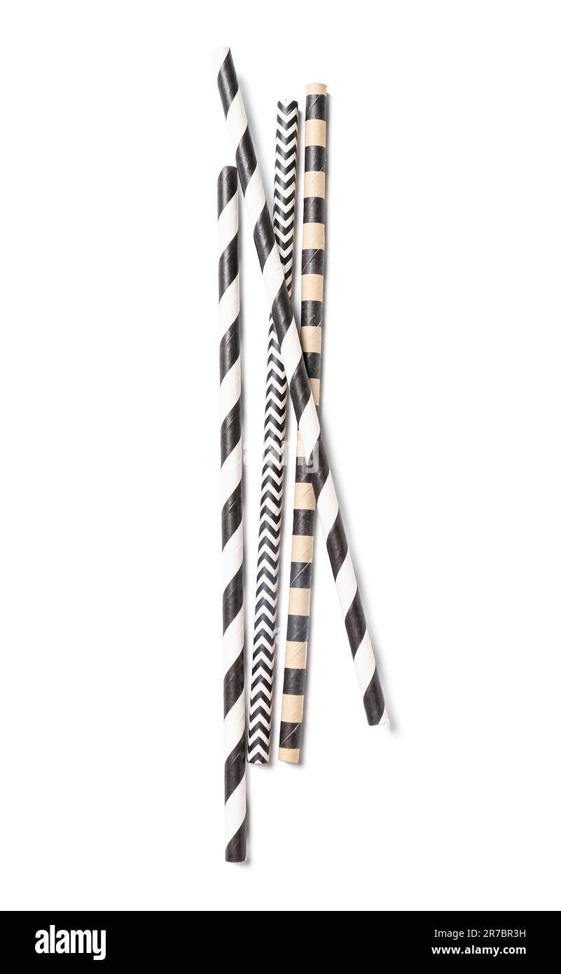 Paper drinking straws on hi-res stock photography and images - Alamy