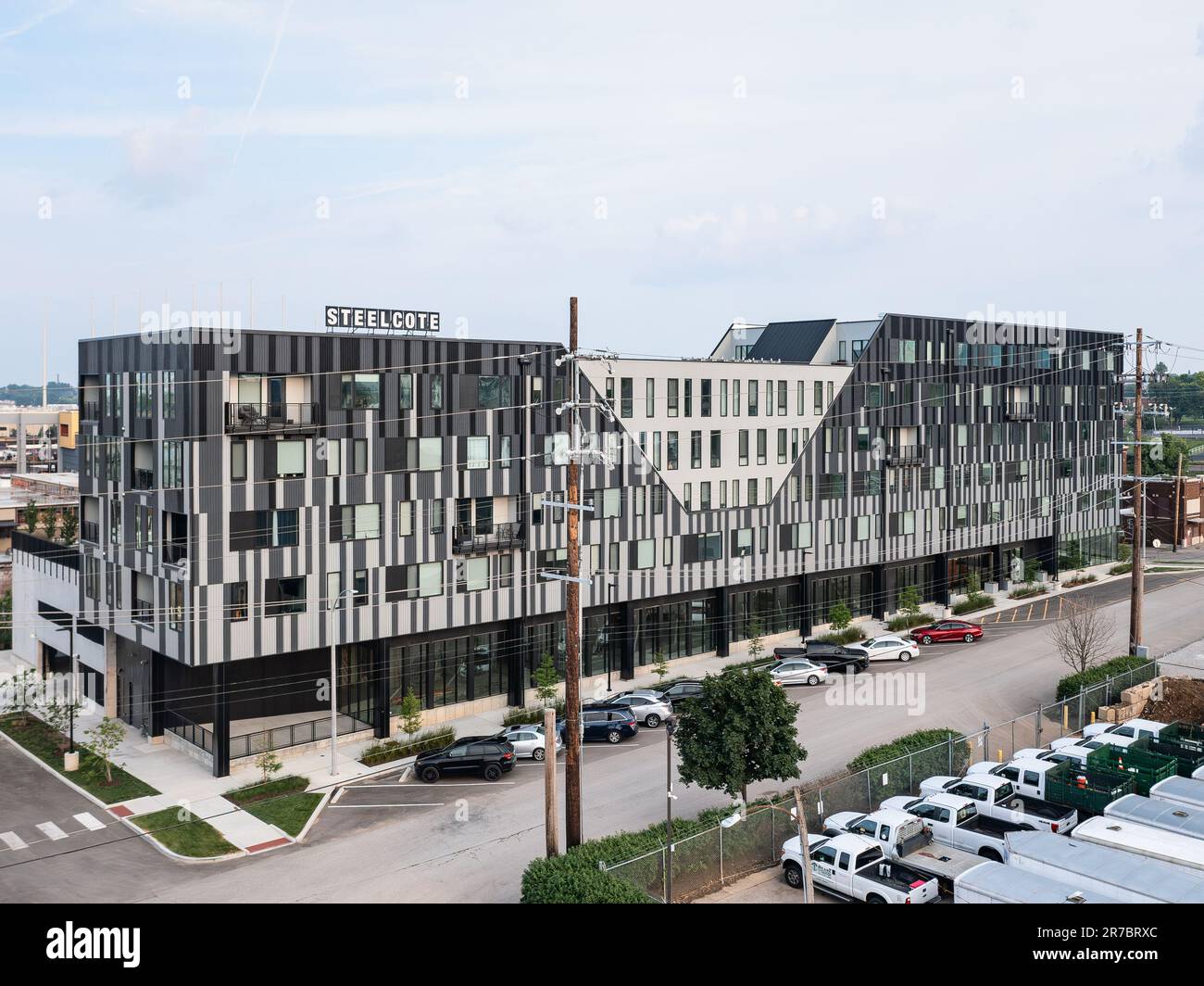Steelcote Lofts in the Mill Creek Valley Stock Photo - Alamy